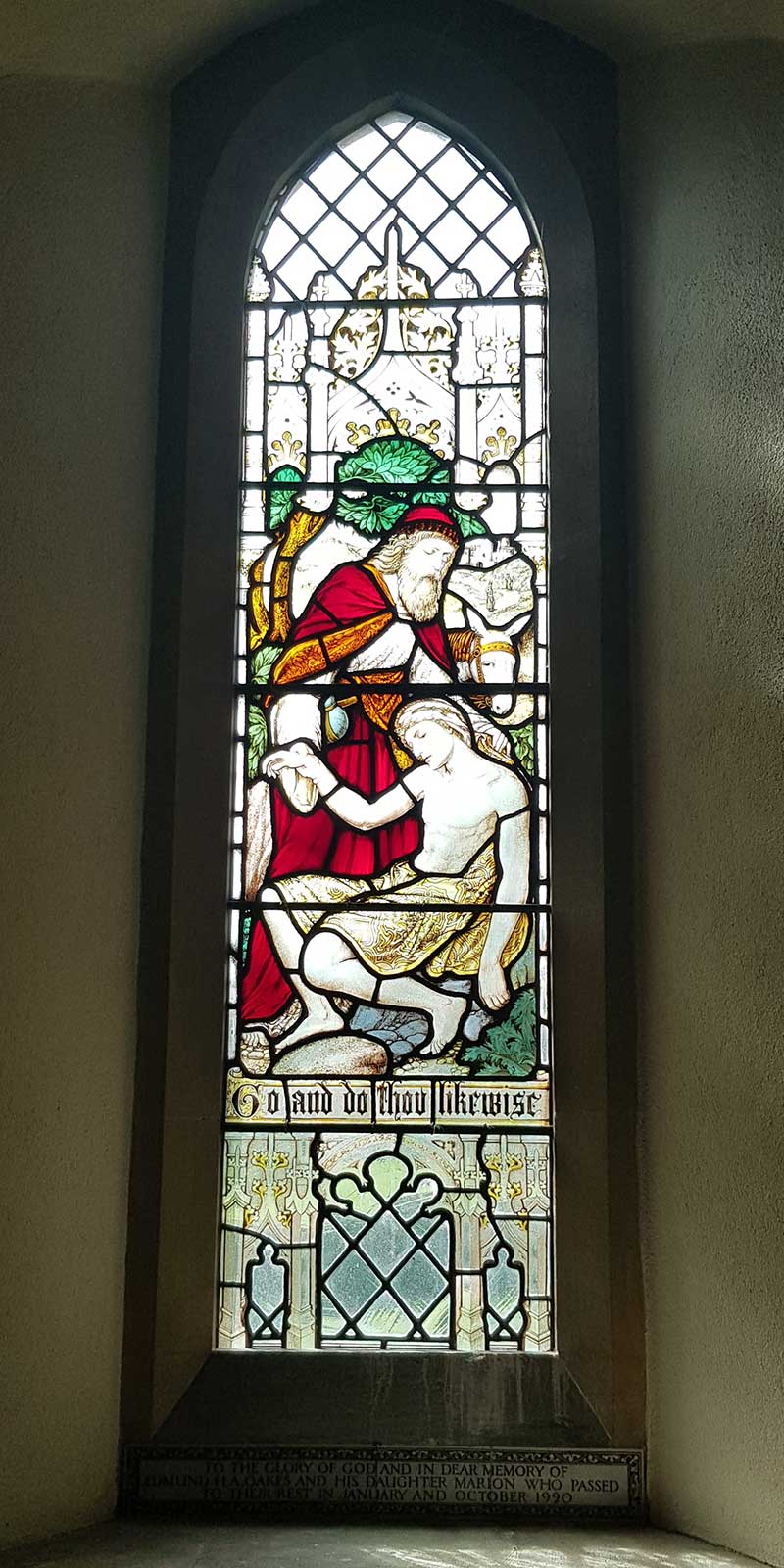 (6) Windows – Good Samaritan – All Saints, Grayswood