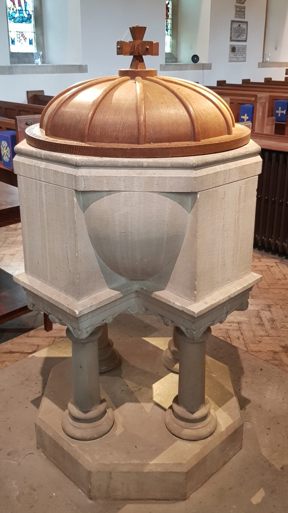 (8) Font – All Saints, Grayswood