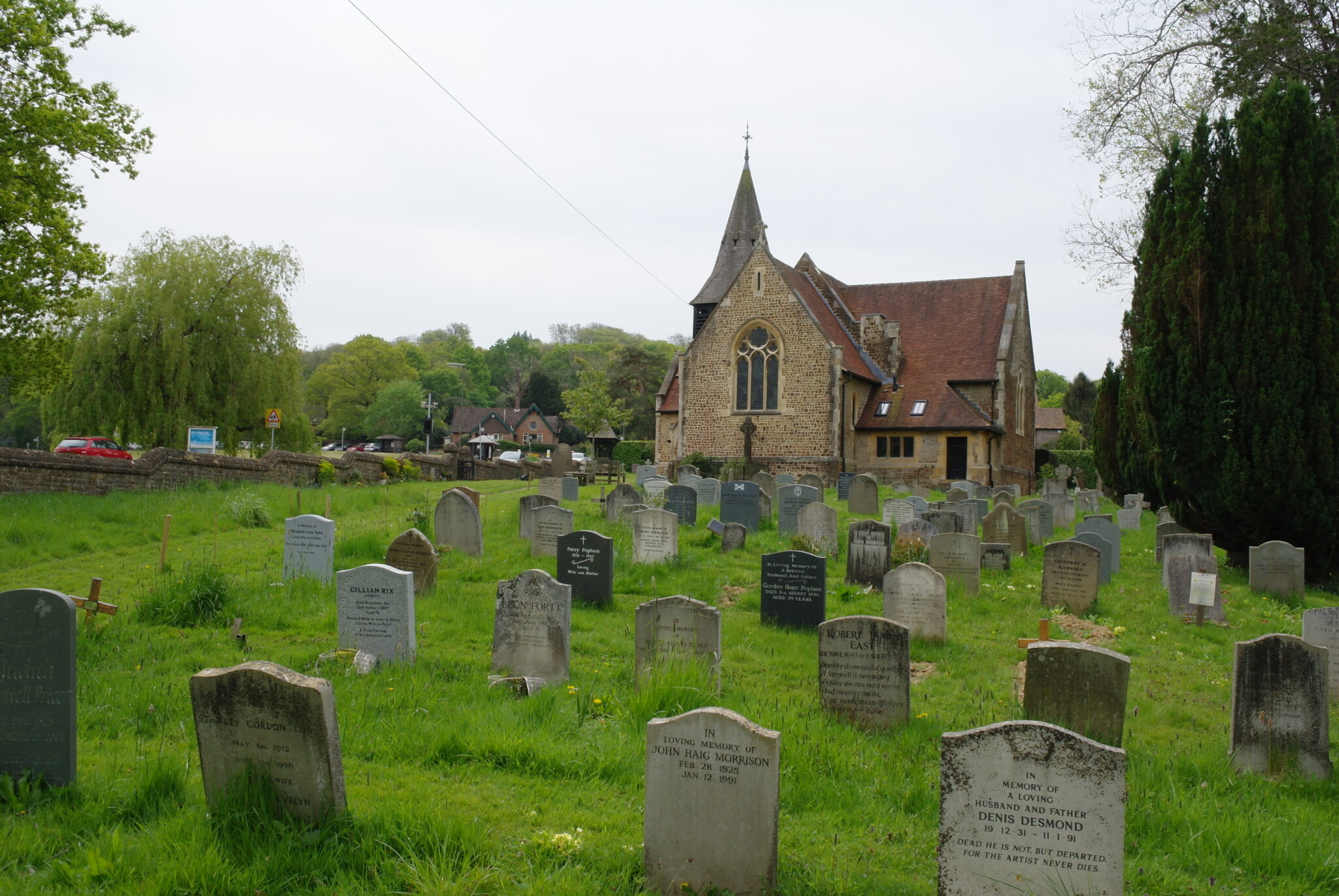 Churchyard – All Saints, Grayswood